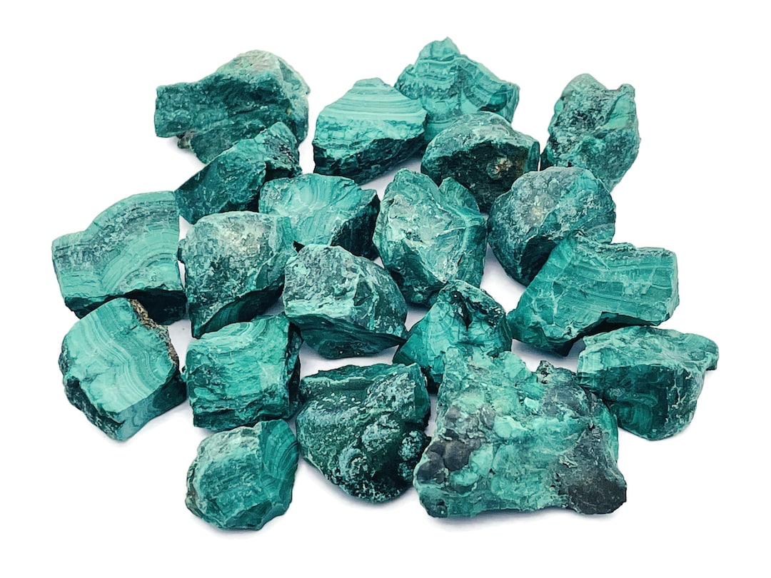 Raw Malachite Stone - Natural Malachite Stone - Crystal Gemstone ...