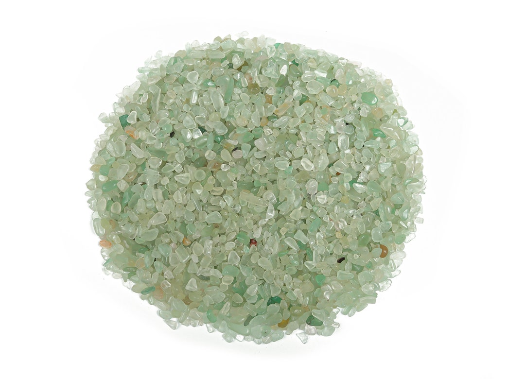 Aventurine Chips - Tumbled Crystal Chips - Natural Green Aventurine ...