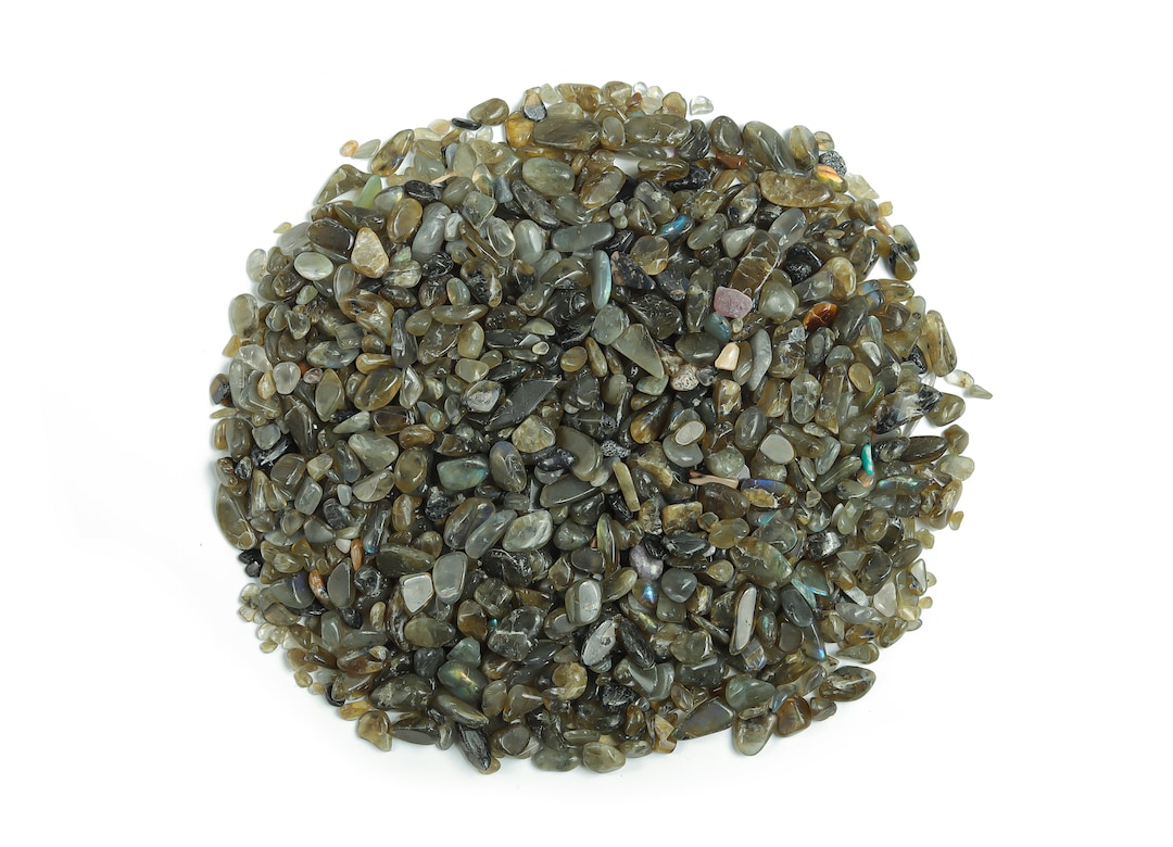 Labradorite Chips – Gemstone Chips – Crystal Semi Tumbled Chips - Bulk ...