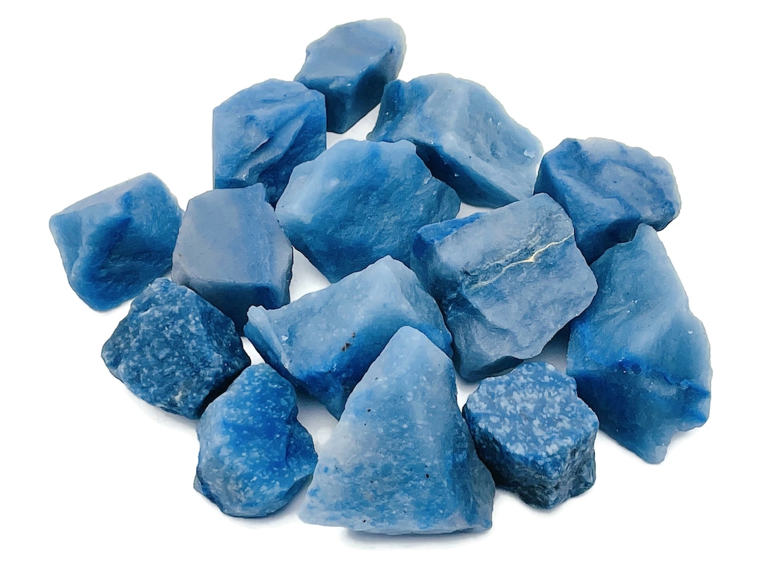 Raw Blue Aventurine Stone – Rough Crystal Stone - Gemstone - Crystal ...