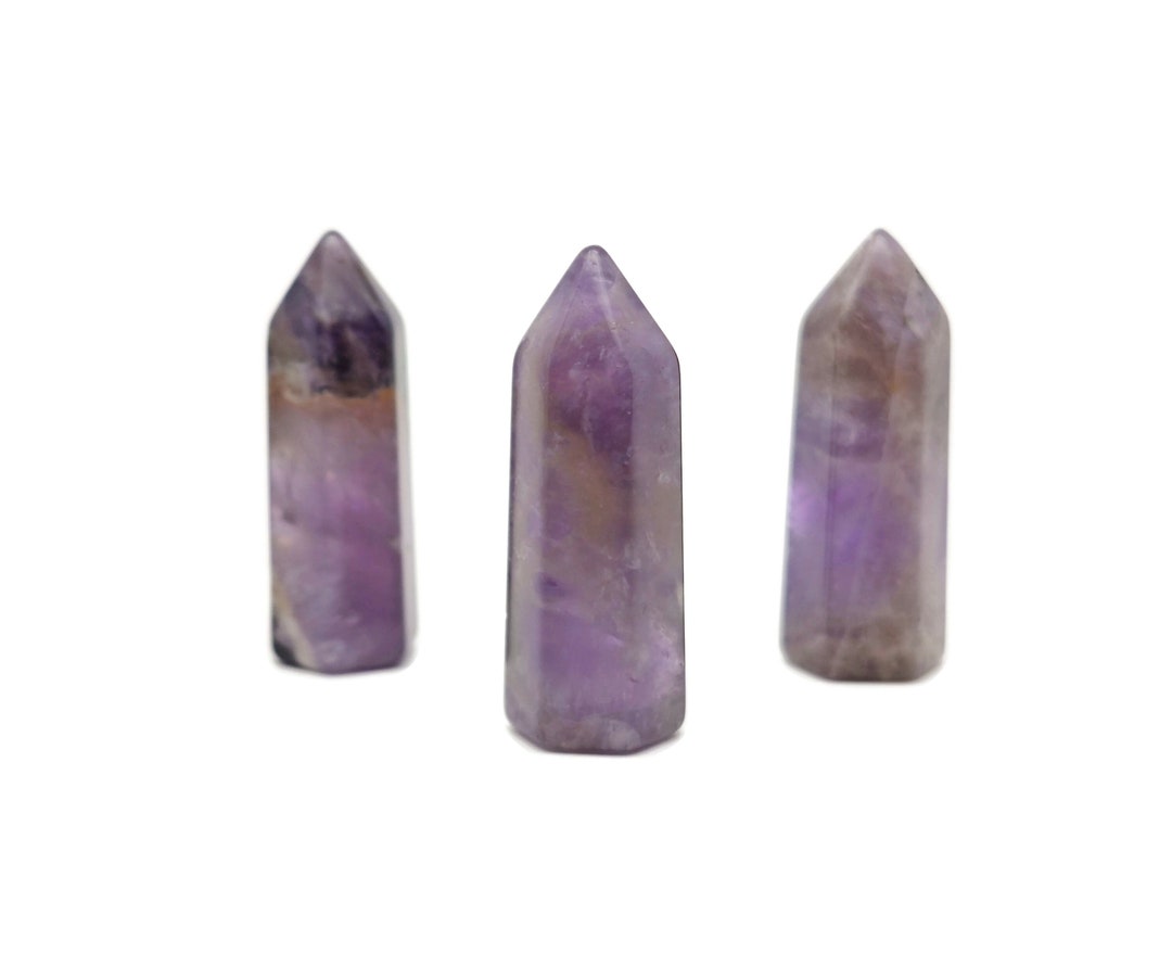 Amethyst Crystal Obelisk Tower – Gemstone Tower – Tower Crystal – Hand ...