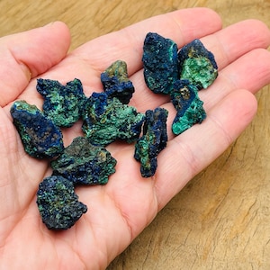 Azurite Raw Stone – Natural Rough Azurite Gemstone – Rough Azurite ...