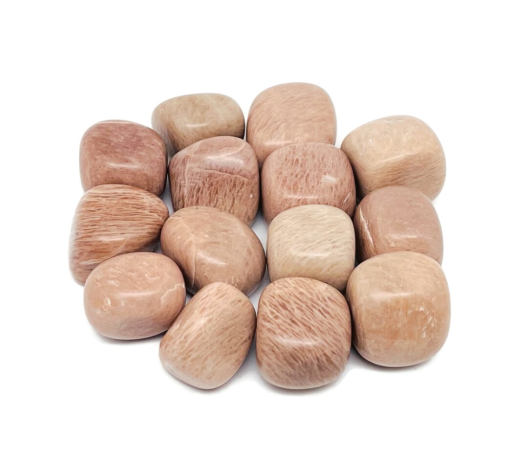 Madagascar Sunstone Tumbled Stone – Sunstone Crystal Stone - Gemstones ...