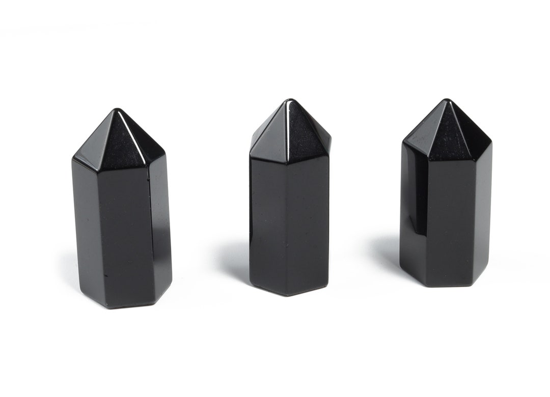 Obsidian Obelisk Tower - Obsidian Point Tower – Self Standing Obsidian ...