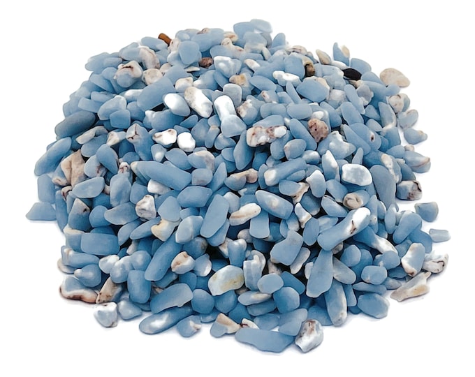 Blue Lace Agate Chips Gemstone Chips Crystal Semi Tumbled - Etsy