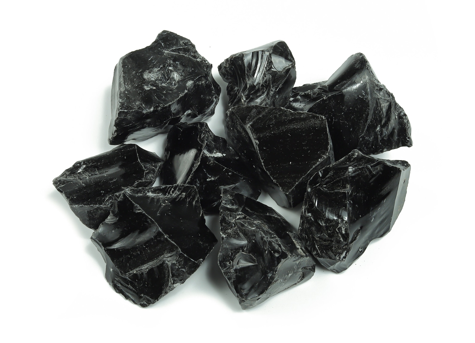 Obsidian Raw Stone - Natural Gemstone - Loose Gemstone - Natural Stone ...