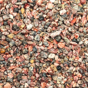 Leopard Skin Jasper Chips – Gemstone Chips – Crystal Semi Tumbled Chips ...