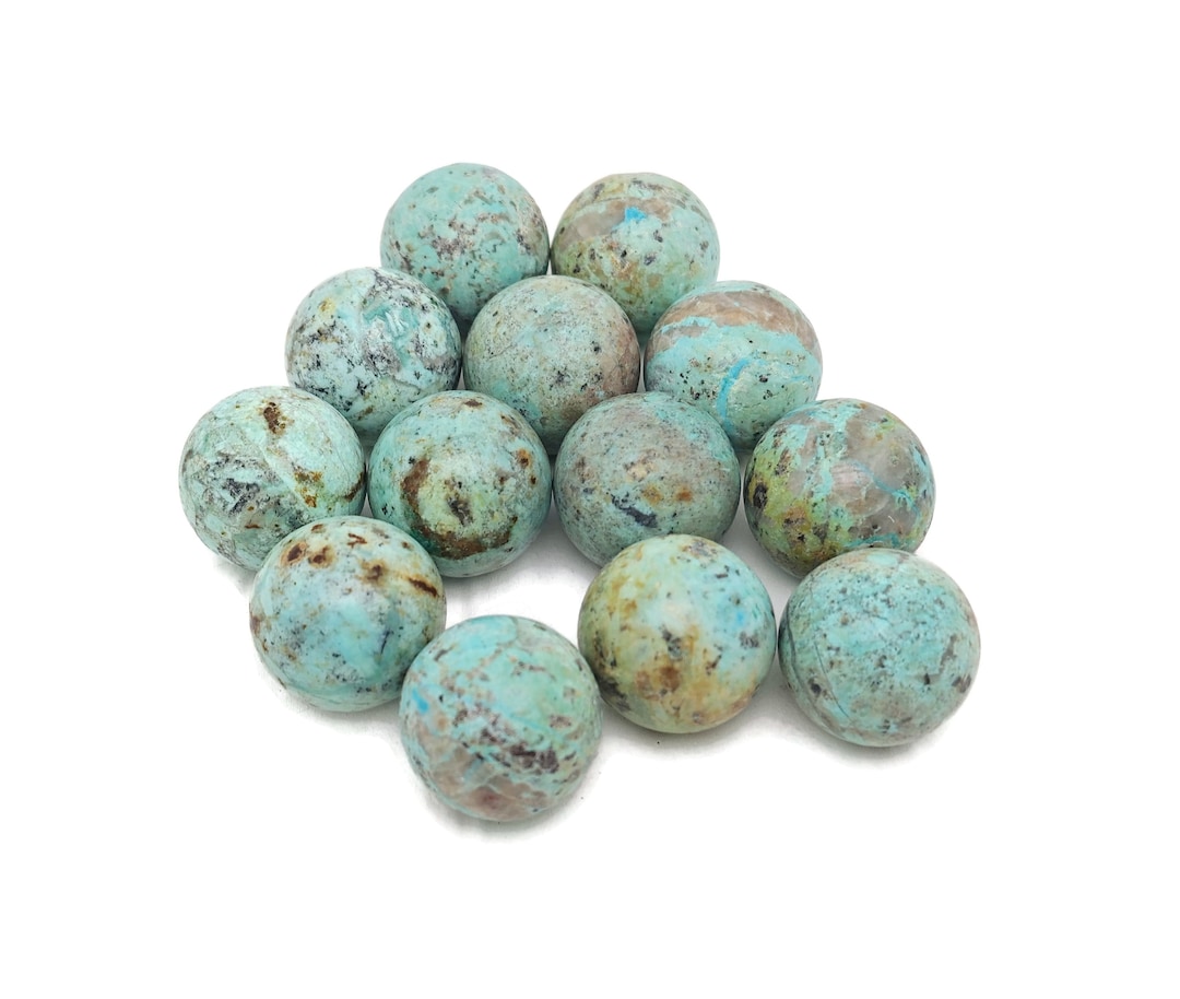 Turquoise Sphere Gemstone – Crystal Sphere - Healing Stone – Crystal ...