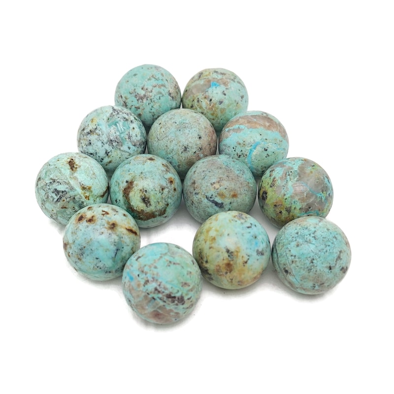 Turquoise Balls Pendant - Etsy