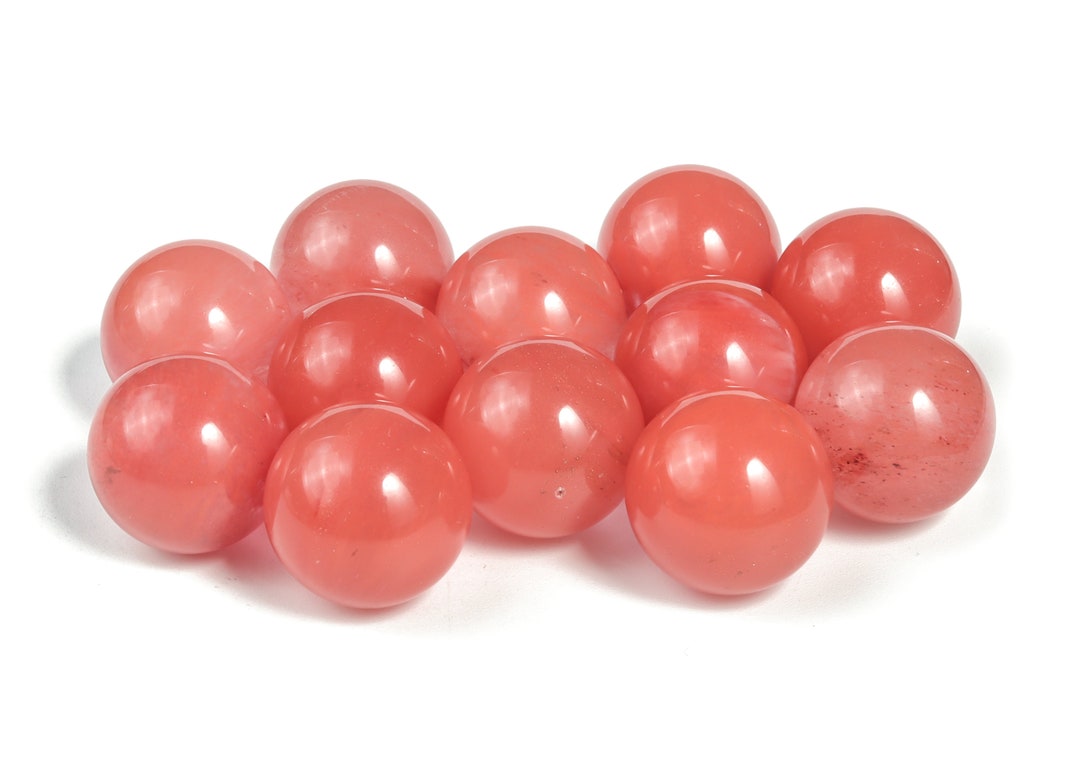 Cherry Quartz Sphere Stone - Sphere Cherry Quartz Stone - Natural ...