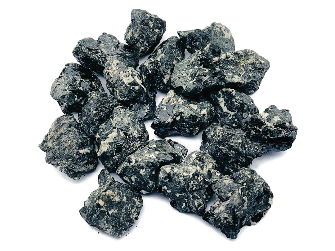 Black Star Diopside Stone Raw – Rough Black Star Diopside Stone ...