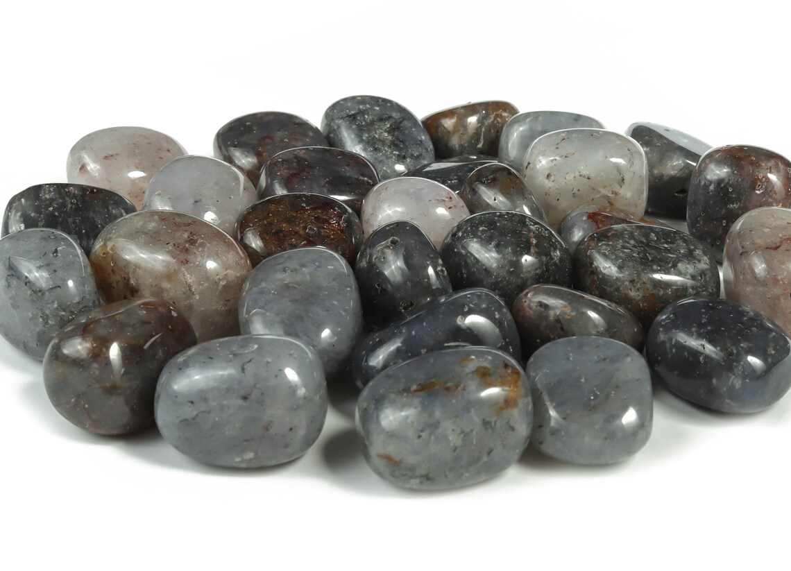 Cloudy Quartz Tumble Stone Healing Gemstone Natural Cloudy - Etsy