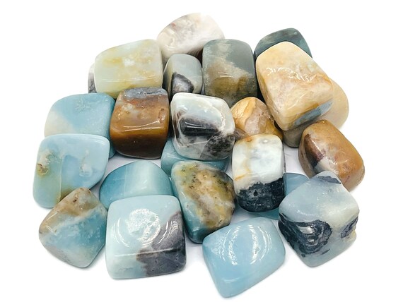 Caribbean Calcite Tumbled Stone Caribbean Calcite Crystal | Etsy