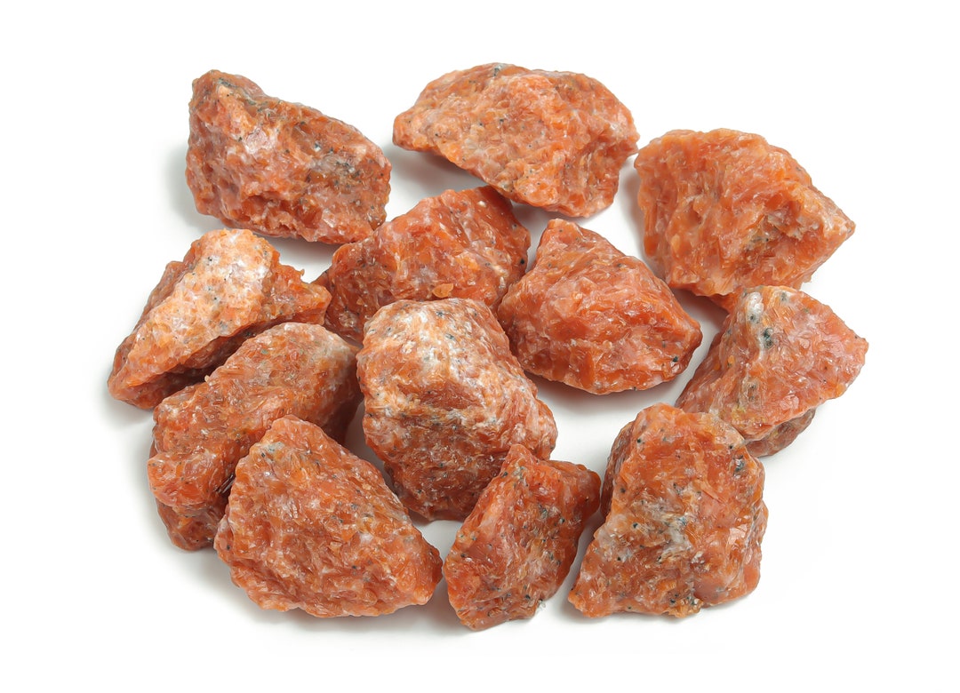 Raw Sunstone Stone – Rough Crystal Stone - Gemstone - Crystal – Healing ...