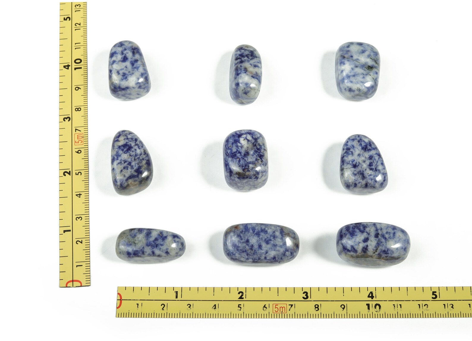 Blue Spot Jasper Tumbled Stone Blue Spot Jasper Gemstones | Etsy