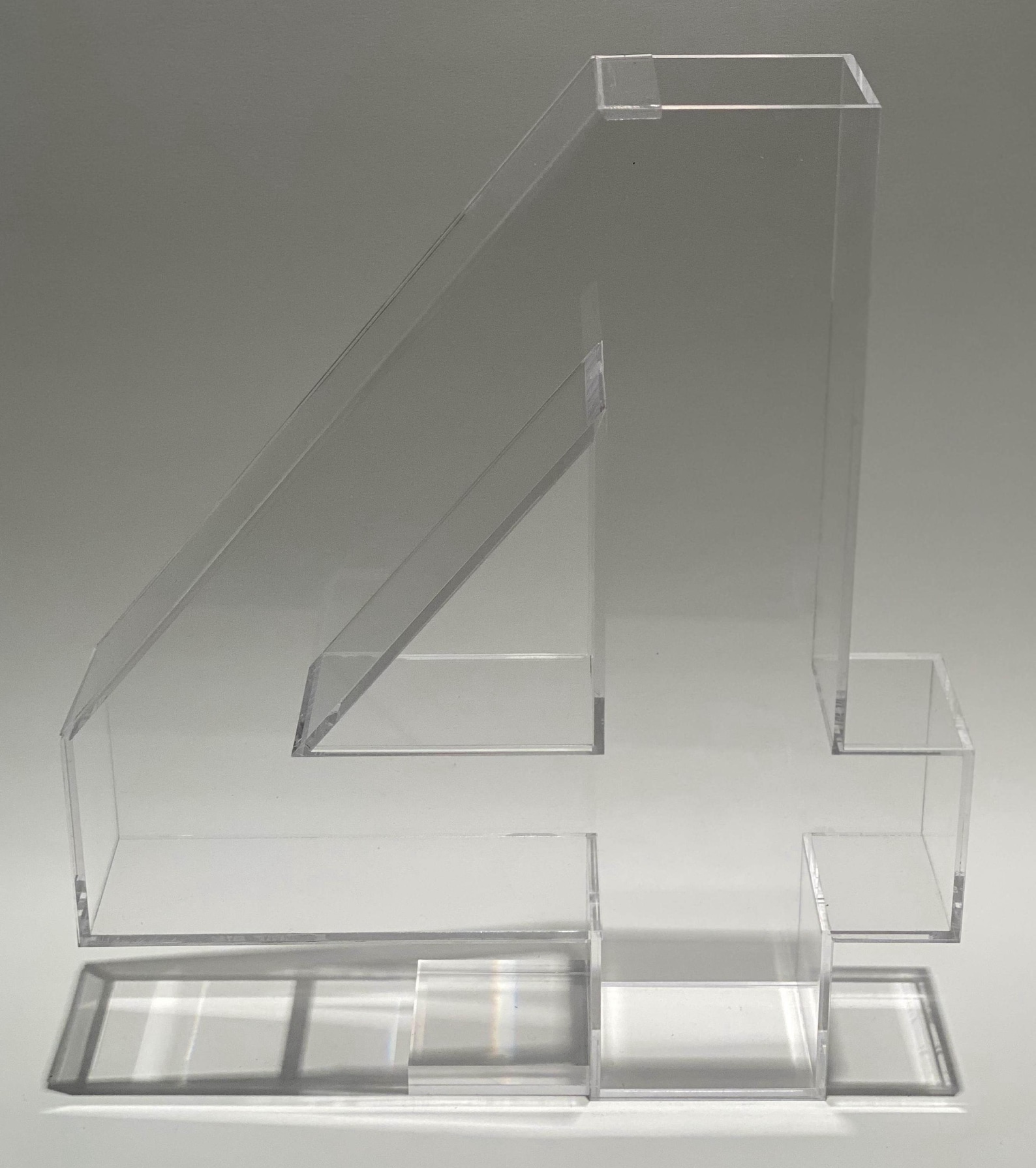 Fillable Acrylic Number - Custom Decor (12 Inch) - Etsy