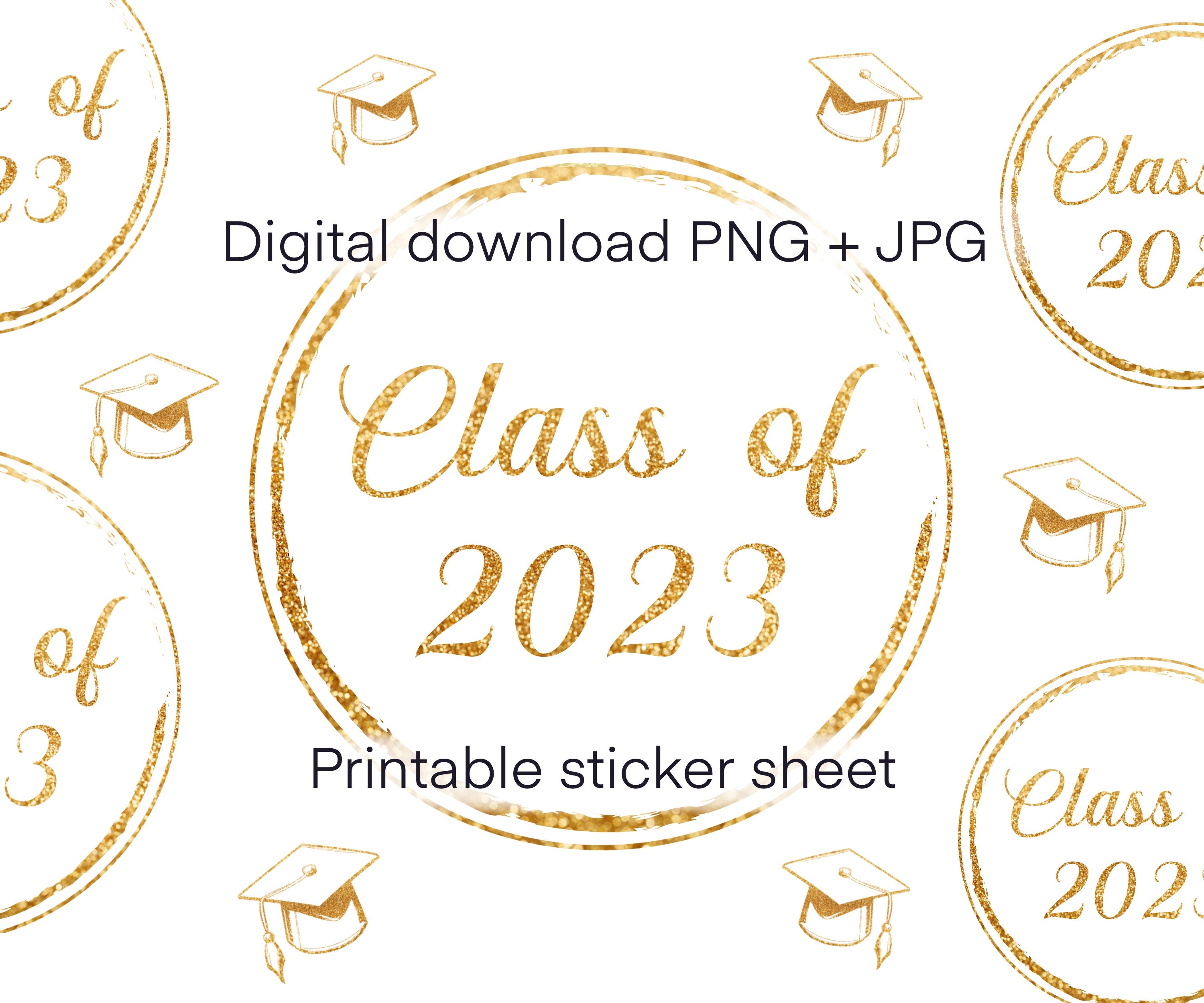 Class of 2023, Graduation Design, Graduation Clipart, Printable ...
