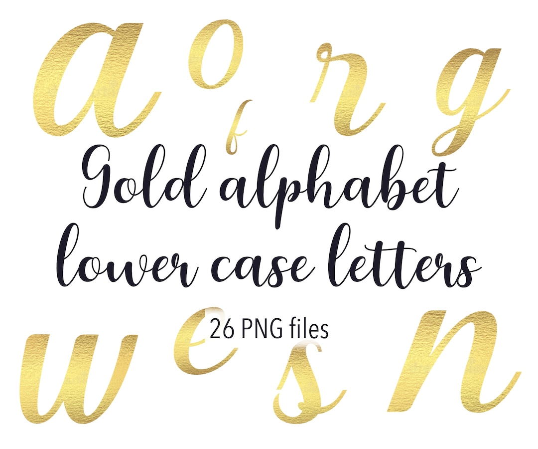 Gold Alphabet PNG, Gold Alphabet Clipart, Golden Letters, Golden ...