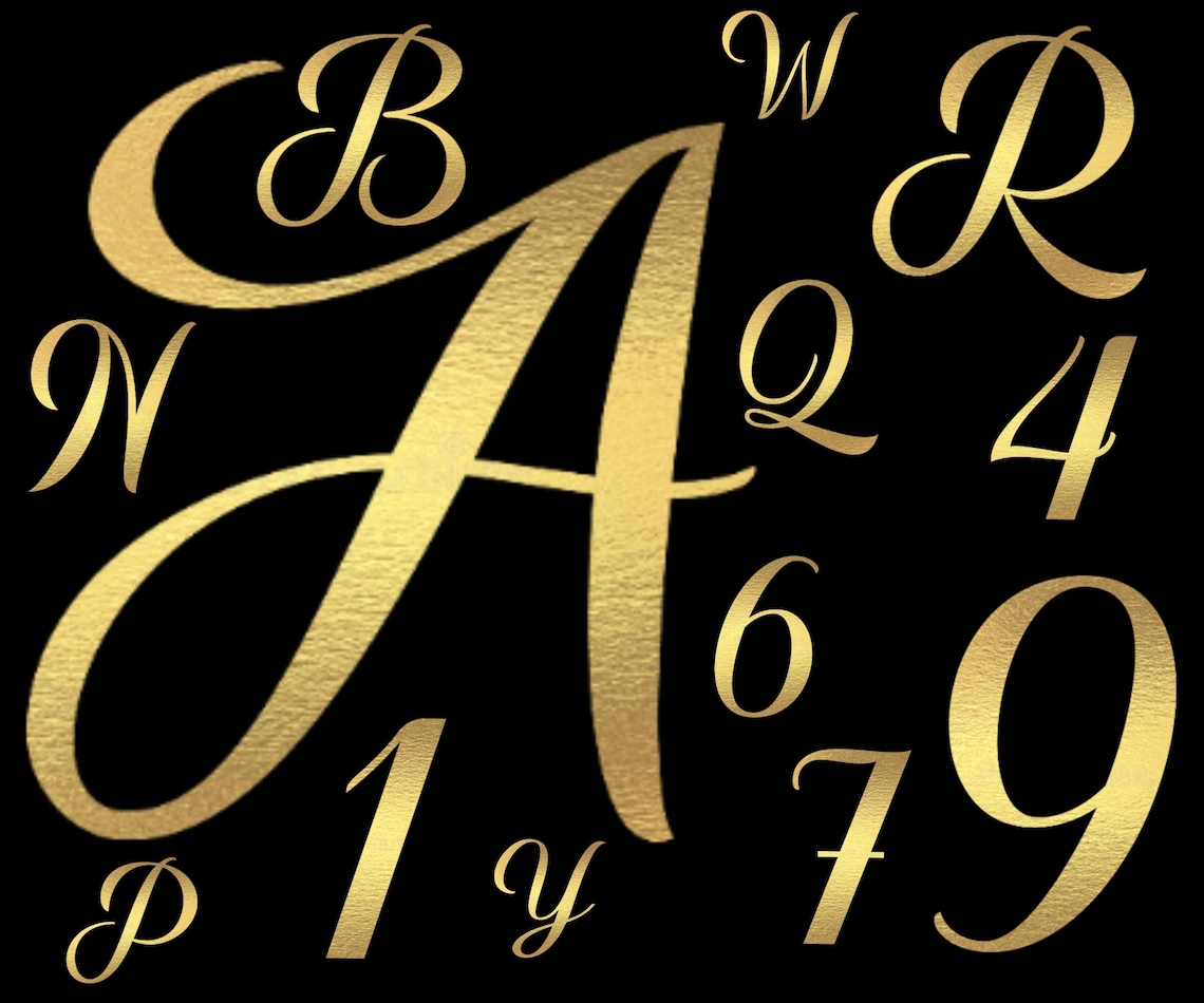 Gold Alphabet PNG, Gold Alphabet Clipart, Golden Letters, Golden ...