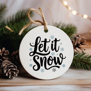 Let It Snow SVG, Christmas SVG, Let It Snow Clipart, Instant Download ...