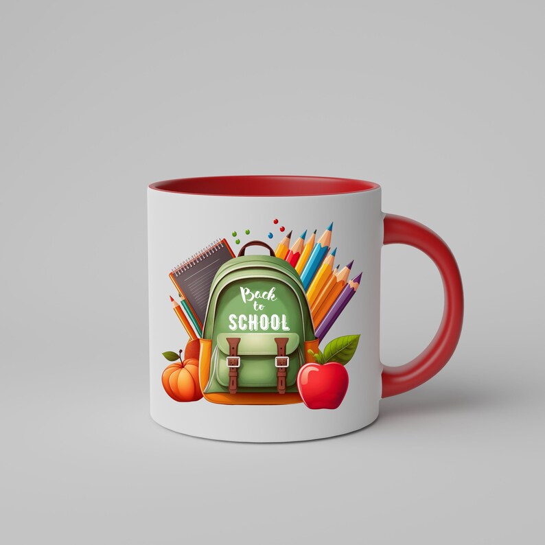 Back to School PNG, Back to School Clipart, Back to School Sublimation ...