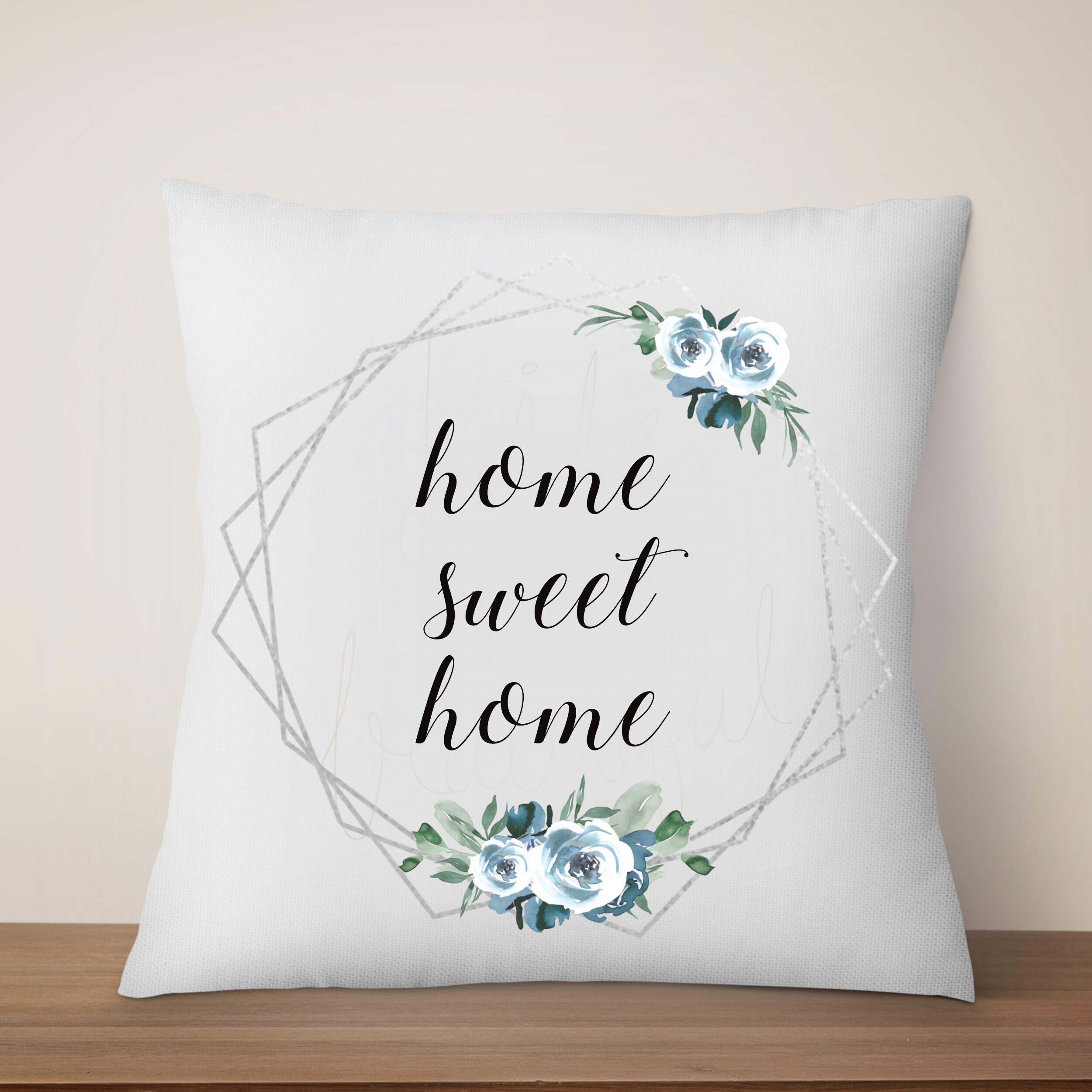 Floral Geometric Frames Watercolor Flowers Clipart Frames - Etsy