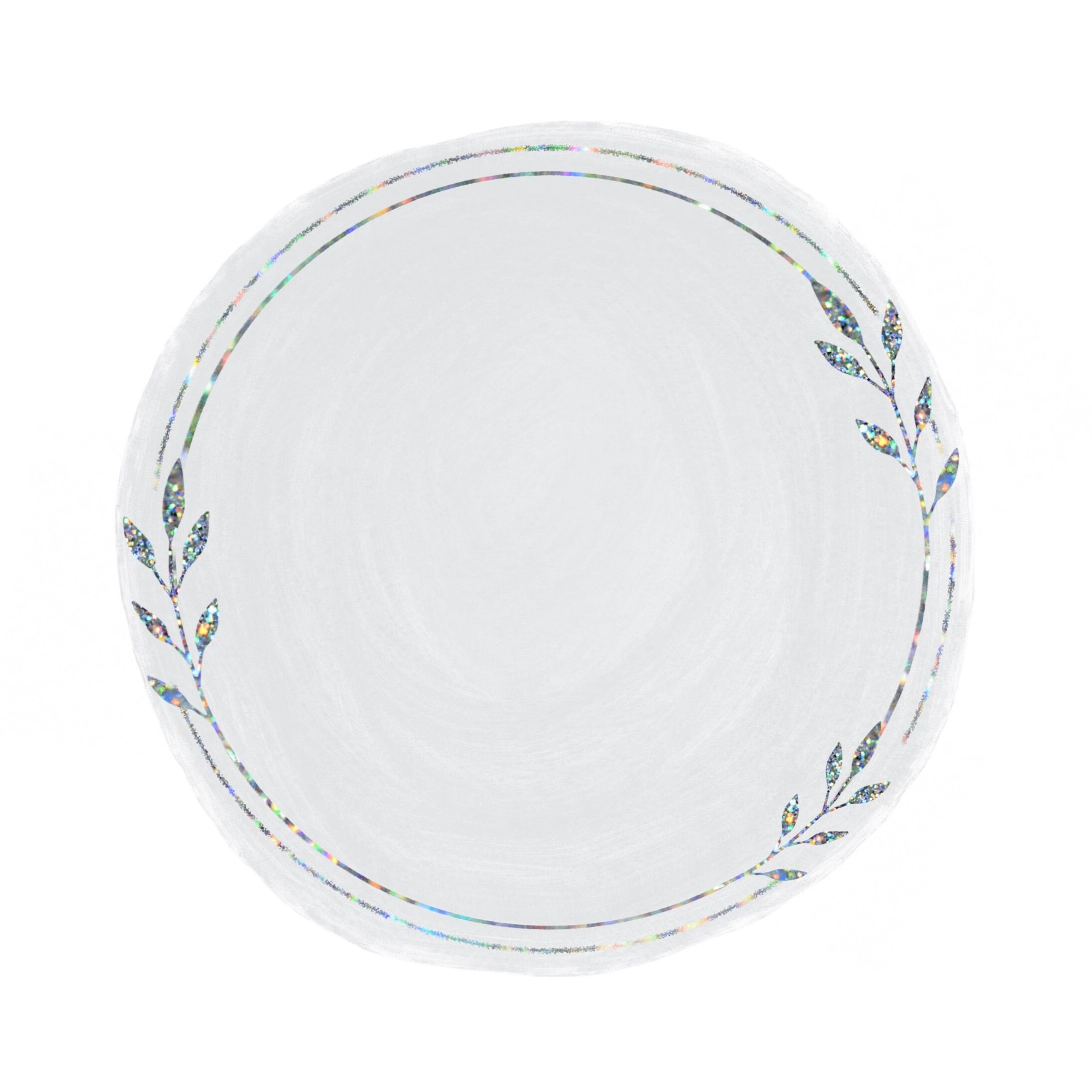 Holographic Glitter Frame Overlays Holographic Foil Frame - Etsy