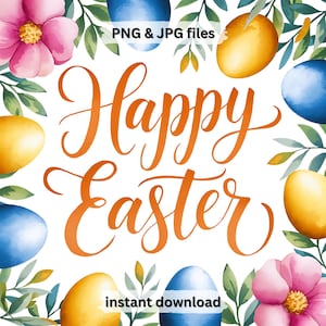 Happy Easter Design, Happy Easter Words, Happy Easter Word Art, Easter ...