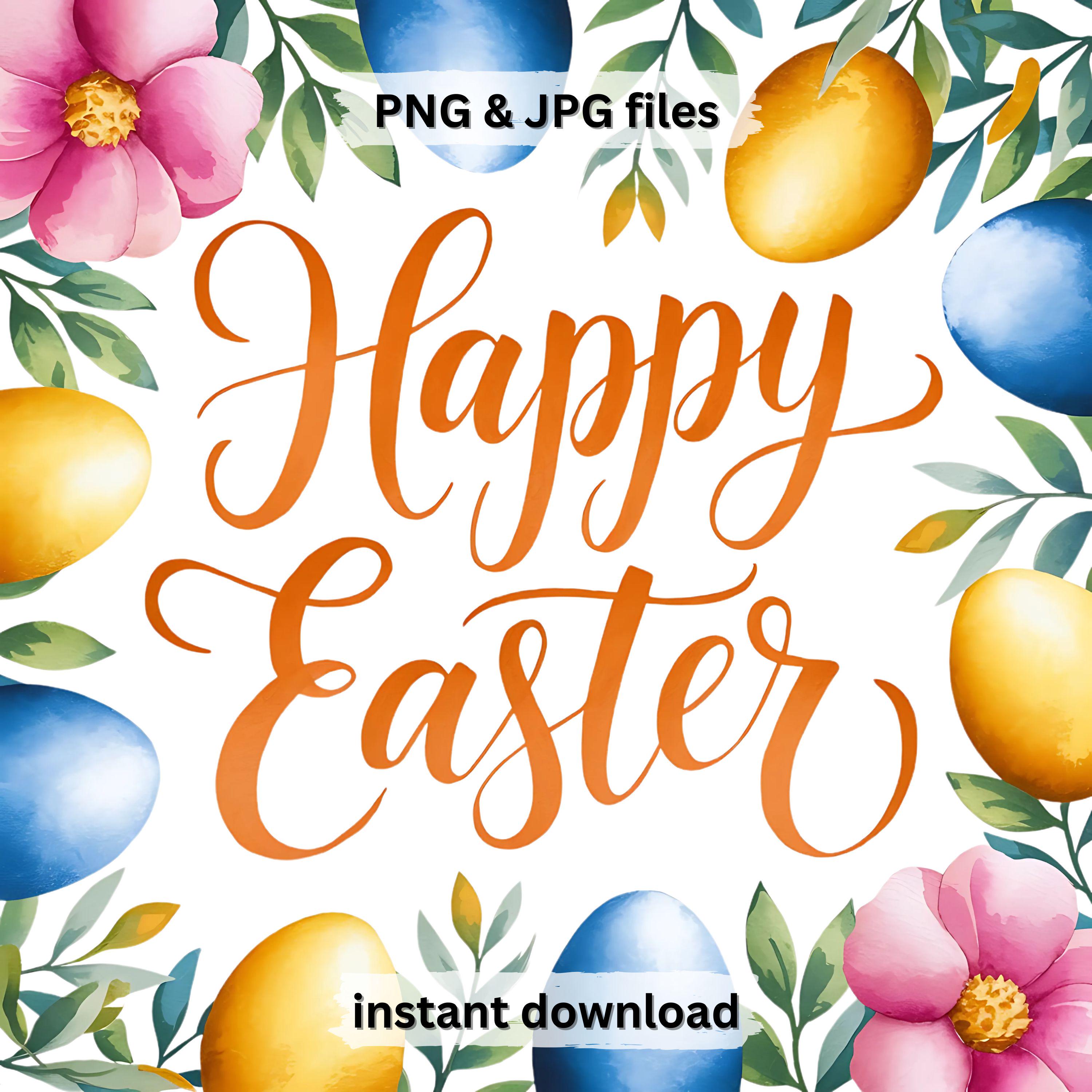 Happy Easter Design, Happy Easter Words, Happy Easter Word Art, Easter ...
