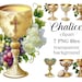 Chalice Clipart, Chalice PNG, Christian Clipart, First Communion, Holy ...