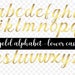 Gold Alphabet PNG, Gold Alphabet Clipart, Golden Letters, Golden ...