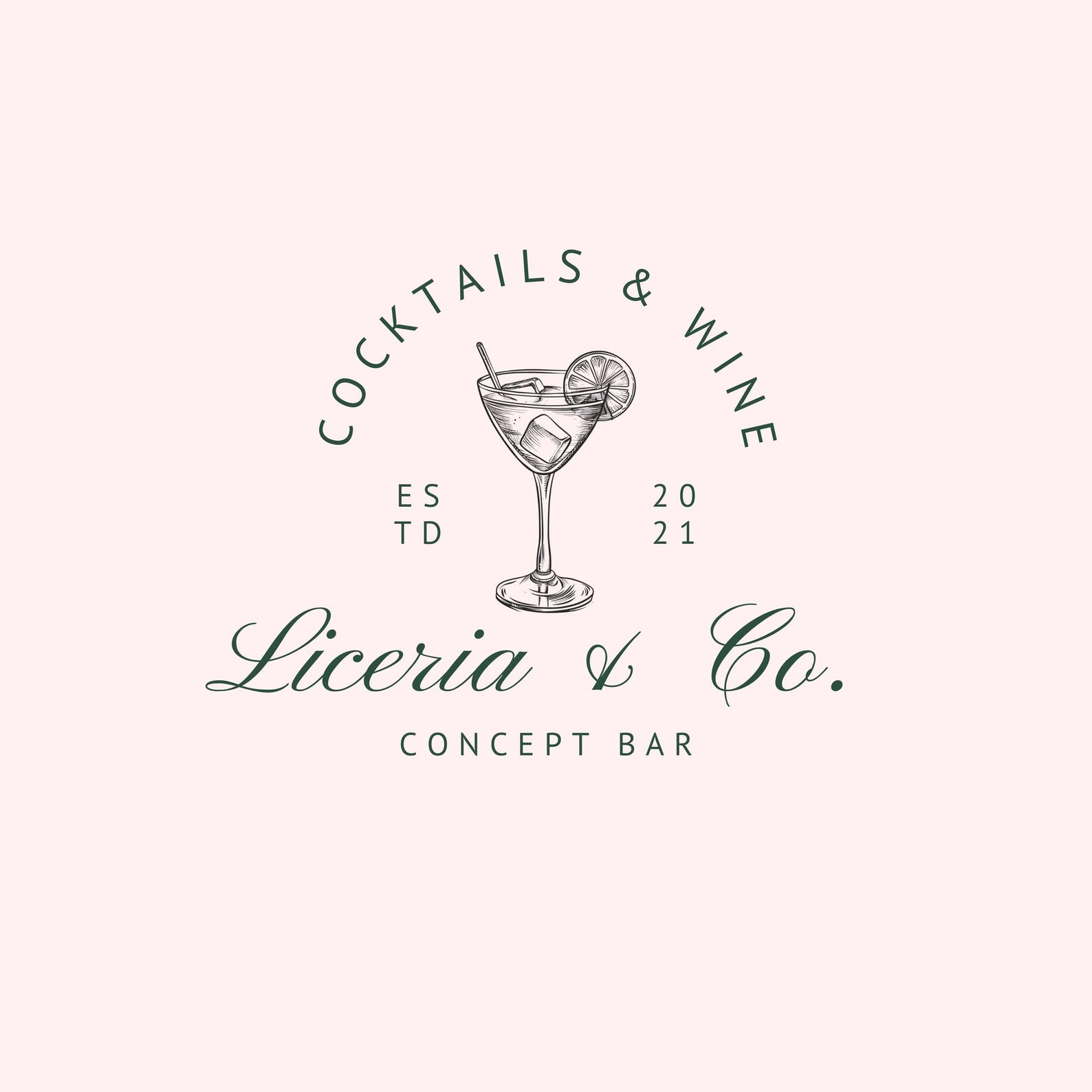 Cocktail Clipart, Cocktails PNG, Signature Drink Sign, Wedding Drink ...
