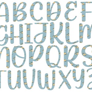 Floral Alphabet PNG, Floral Alphabet Clipart, Flower Letters, Floral ...