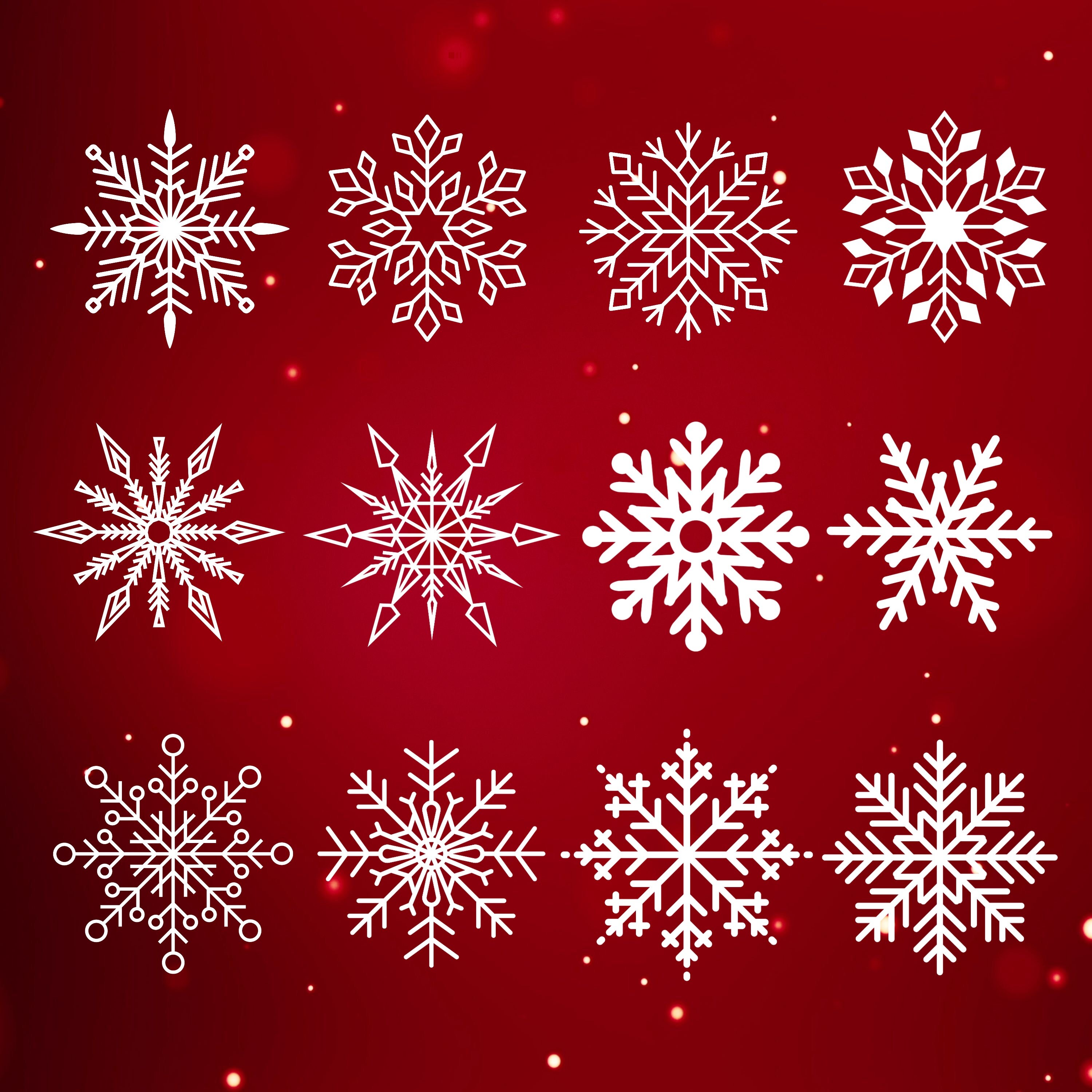 White Snowflake PNG, Snowflake Clipart, Snowflake Photo Overlay, Winter ...