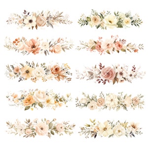 Floral Border Clipart, Floral Arrangements, Wedding Flowers, Flowers ...