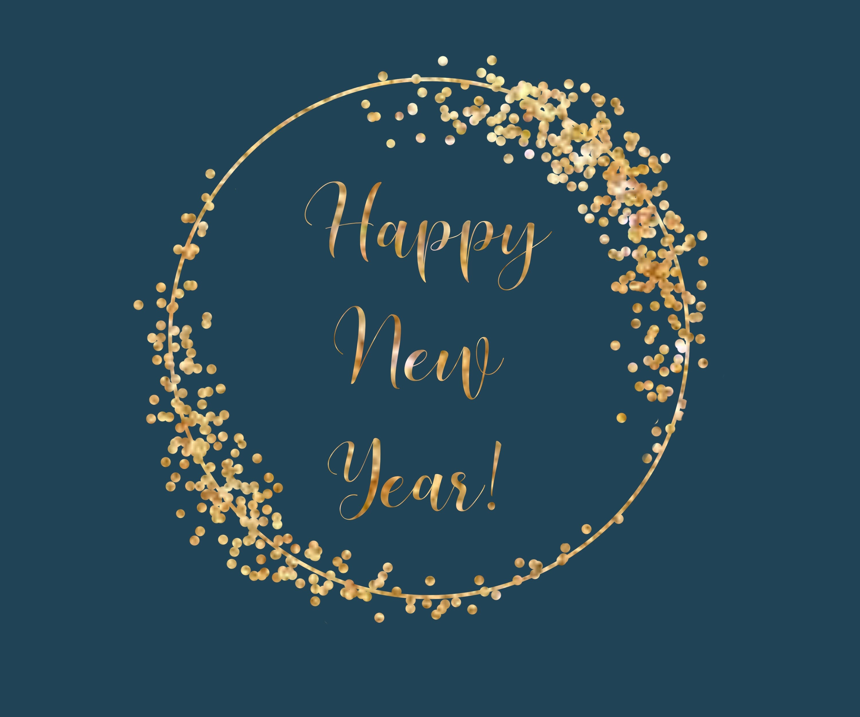 Gold Glitter Circle, Gold Confetti, Gold Frame Overlay, Gold Foil PNG ...