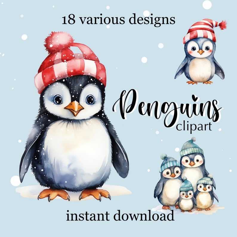 Penguin Clipart, Cute Penguin Images, Cute Cartoon Penguin, Clipart ...