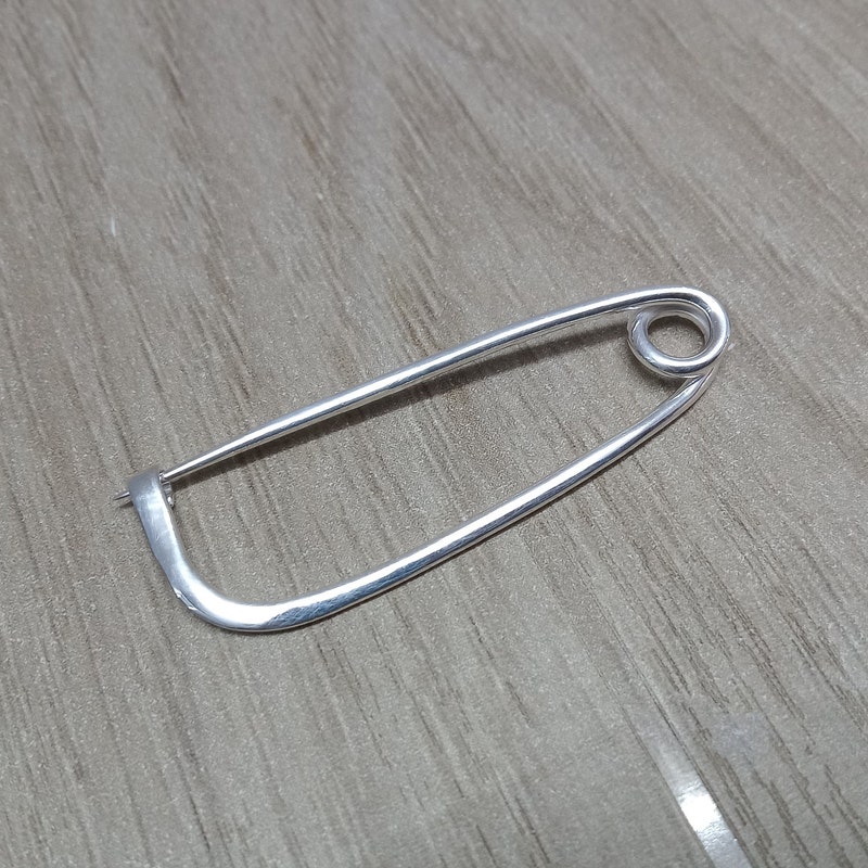 Safety Pin Brooch - Etsy