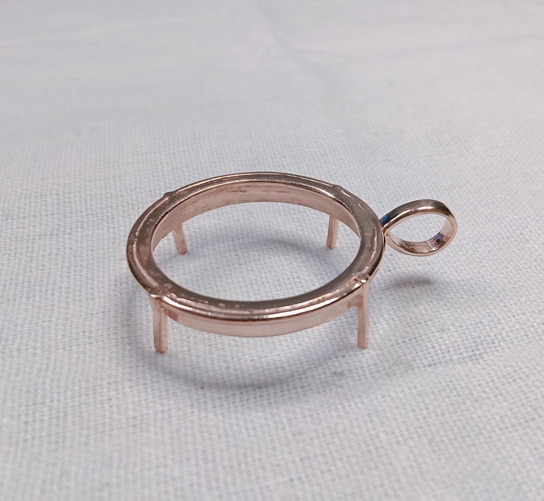 Copper Coin Bezel, Penny Jewelry Holder - Etsy