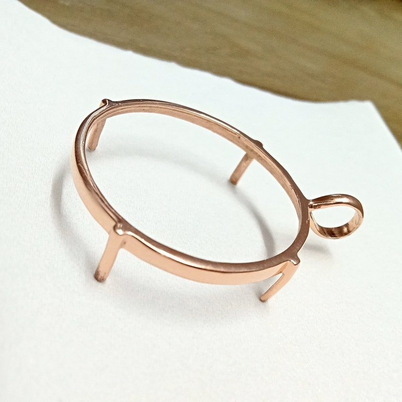 Gold Coin Pendant Case - Etsy