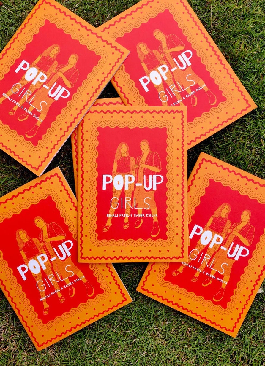 Illustrated Zine - Pop up Girls | A5 Size | Bestfriends - Etsy