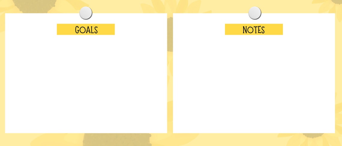 Printable Customizable Monthly Yellow Calendar, Instant Download ...