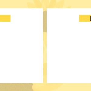 Printable Customizable Monthly Yellow Calendar, Instant Download ...