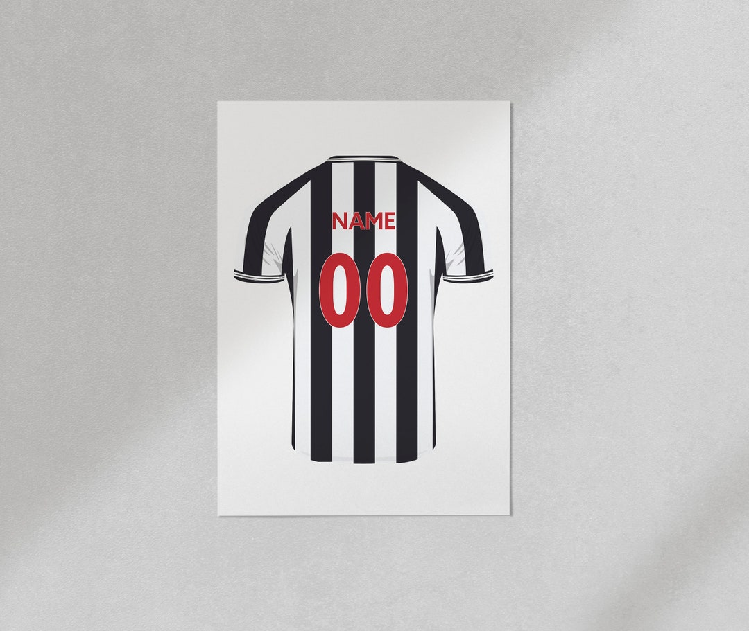 Newcastle United NUFC 2023/24 Custom Football Shirt PERSONALISED Any ...