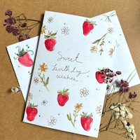 Hand Painted Watercolor Greeting Card - Etsy