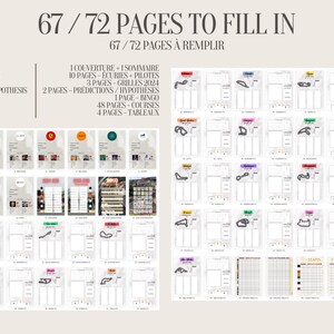 F1 Bullet Journal 2024 Season - Etsy