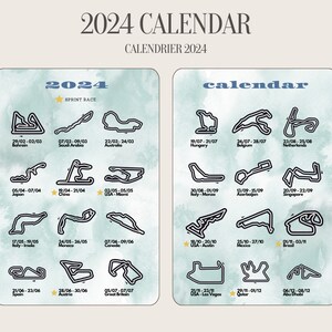 F1 Bullet Journal 2024 Season - Etsy