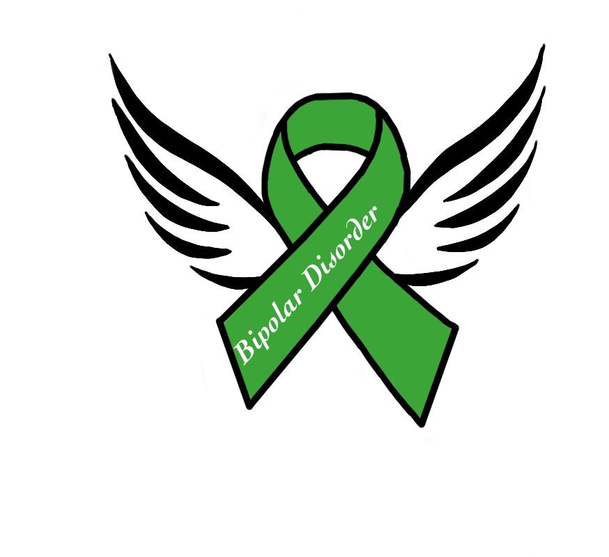 Bipolar seconds Awareness Ribbon - Etsy UK