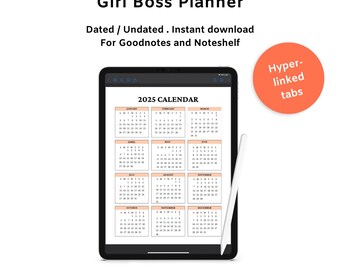 Girl Boss Planner Printable - Girl Boss Day Planner - Girl Boss Planner ...