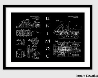 Unimog Poster - Etsy